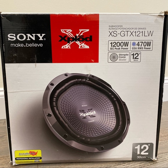 Sony Xplod Subwoofer 1200w